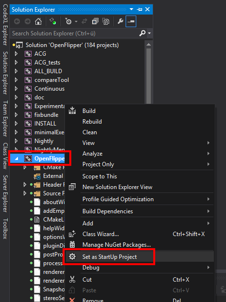 Developer Documentation: Building OpenFlipper